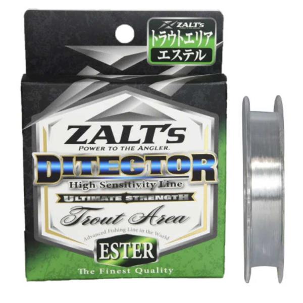 DITECTOR Trout Area ESTER高感度ハイレスポンスエステル。エリアトラウト専用設計。高強力＆高感度エステル。ラインの直進性を向上させることで、細かなアタリを感知し、即座にアングラーに伝達し、速やかにフッキングのレスポンス...