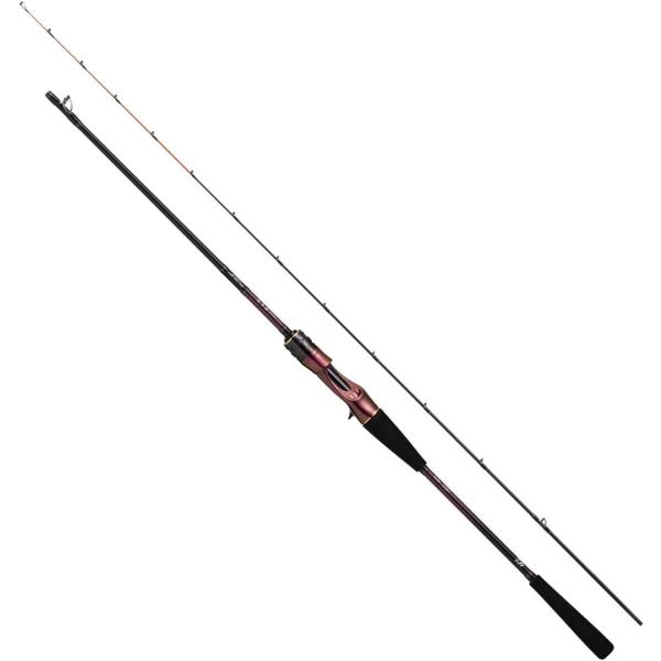 DAIWAテクノロジー充実のベーシックタイラバロッド！【自重(g)】: 91【全長(m)】： 1.88【継数】： 2【仕舞(cm)】: 98【ルアー重量(ｇ)】: 20〜65【ラインNo.(PE-号)】：0.6〜1.2【先径&amp;元径(...