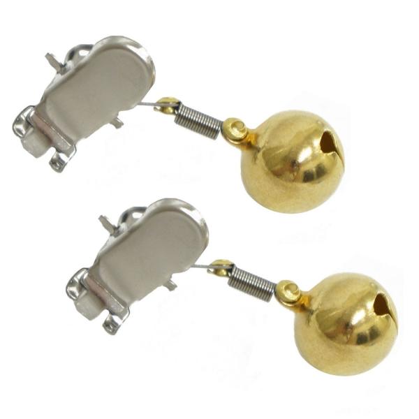 【商品説明】ゴールドバネ付きのクリップ鈴。鈴1個付き。【仕様】カラー：ゴールド2個入り※メーカーによっては仕様・カラー等が予告無く変更になる場合がございます。
