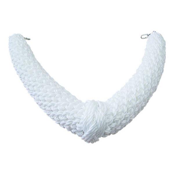 お手軽防舷材。ロープの素材はポリエチレンです。両端にSUSチェーン付属しています。120Φ×600L×600L【仕様】※メーカーによっては仕様・カラー等が予告無く変更になる場合がございます。