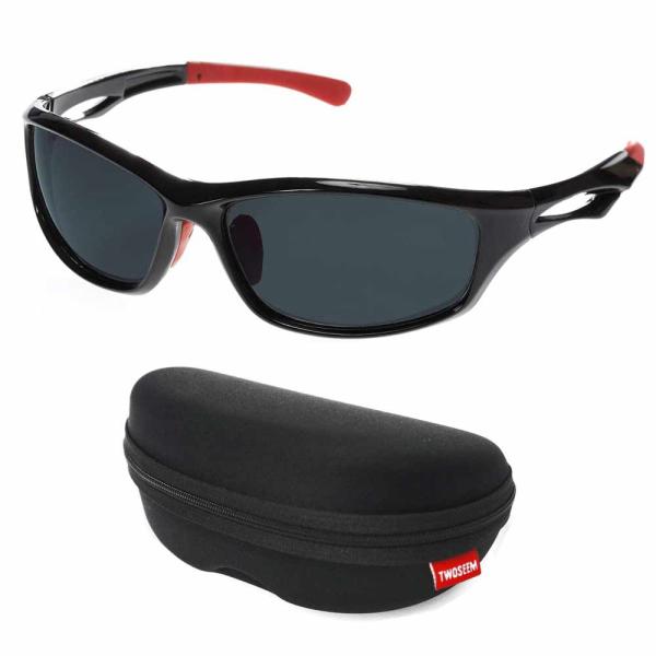 【仕様】レンズの素材：プラスチック（偏光）レンズの枠：プラスチックテンプル：プラスチック可視光線透過率：20％紫外線透過率：1.0％以下セミハードケース付