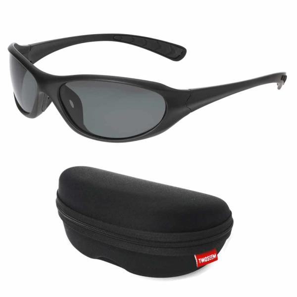 【仕様】レンズの素材：プラスチック（偏光）レンズの枠：プラスチックテンプル：プラスチック可視光線透過率：20％紫外線透過率：1.0％以下セミハードケース付