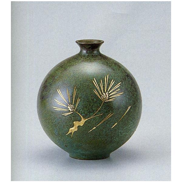 送料無料　玉寿　松　彫刻　銅像　雑貨　置物　美術  床の間