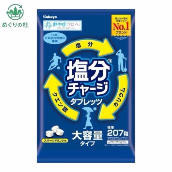 ■情報汗をかいたら、塩分チャージ発汗によって失われた体内の塩分を補給するのに適したタブレットナトリウムとともに汗によって体から失われるミネラル「カリウム」を配合していますタブレットのため、すばやく塩分補給ができます