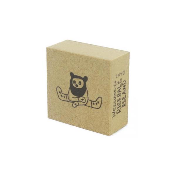 イラストレーターANZさんデザインの、謎の島「RICEBALL ILAND」に暮らすユニークな住人のスタンプです。クスッと笑えるシュールなキャラクターにハマること間違いなし。黒色のインクでスタンプを押して、ぬり絵スタンプにしてカラフルにノー...