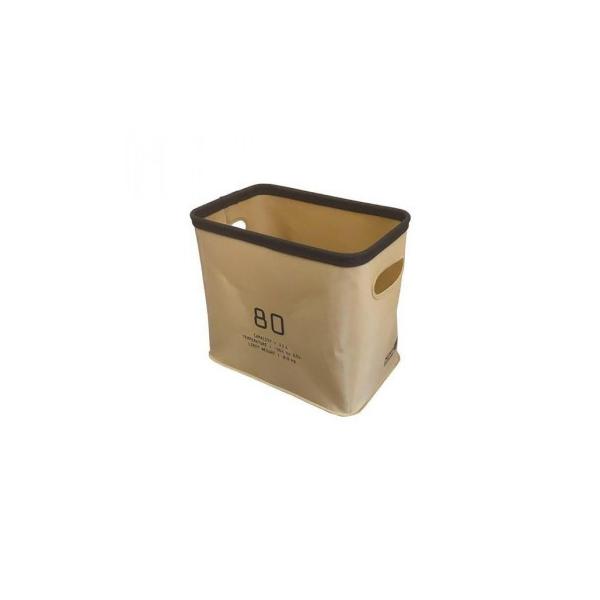 シンプルかつ持ち運びやすいデザインの収納ボックス。EVA樹脂を使用しており、水や汚れに強いのが特徴で、汚れても水洗いができて安心です。また、水を入れてバケツのように使用することもできます。室内収納だけでなく、アウトドアなどでも活躍します。