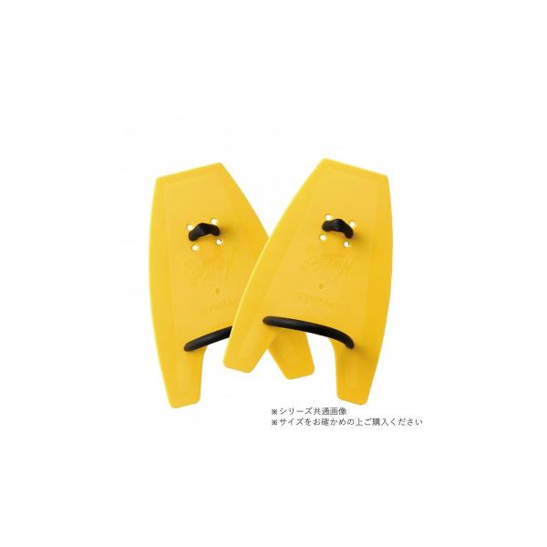 手首の動きが自由になる事でより早いキャッチの為の入射角度が得られます。指先をパドルから出すことで水の感覚を逃がしません。パドルの抵抗により推進力を増加します。パドルの抵抗により筋肉への負荷を高めます。4泳法に対応します。