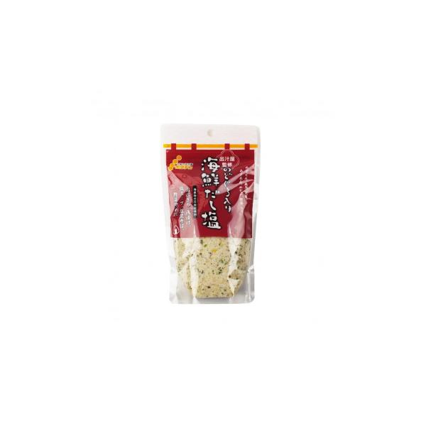 まろやかな味わいの塩に海産物をブレンドした、出汁屋監修の「のどぐろ入り」の海鮮だし塩。ベースとなる塩は苦味や角がない、まろやかな味わいの焼塩を選定。のどぐろ、飛魚、昆布、あきあみ、めかぶ、あおさ、鰹節を絶妙なバランスで配合。海産物を数種類組...