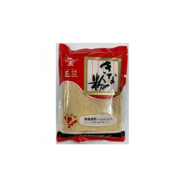 大豆を熱風焙煎で芯までじっくりと煎り、風味豊かなきな粉に仕上げました。