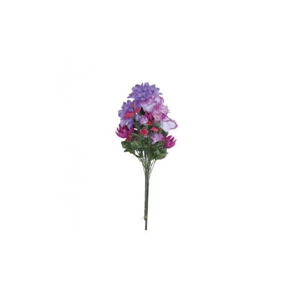 色とりどりの花が使用された仏花の造花です。