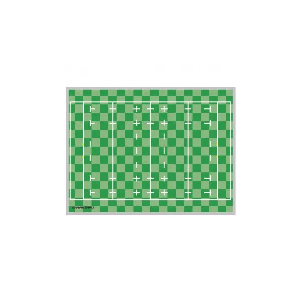 試合展開がイメージし易い携帯用作戦ボードです。
