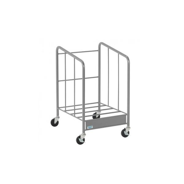 全溶接の頑丈でコンパクトな運搬車です。ロイター板が2〜3台(踏切板は3〜4台)収納できます。