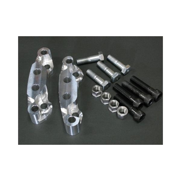 メーカー：セントラル20　Central20商品：フロント355φローター取付ブラケット材質：ジュラルミン7075状態：新品未使用■適合車種車種：FAIRLADY Z　フェアレディZ型式：Z33年式：前期/後期共通注意：純正V36クーペ用3...