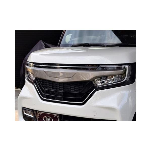 メーカー：バタフライシステム　Butterfly Systemブランド：グランツ　GLANZ商品：フロントグリルカバー材質：FRP（未塗装） 状態：新品未使用（※こちらの商品は車検非対応になる場合がございます）■適合車種車種：エヌ-ボックス...