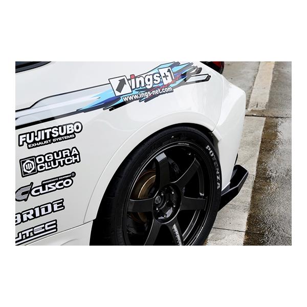 メーカー：イングス　ings商品：N-SPEC リアフェンダーアーチカバーｘ左右材質：ABS（未塗装）状態：新品未使用■適合車種車種：GR86型式：ZN8年式：2021/04〜■納期こちらは原則受注生産のため、通常４〜５週間（平日）前後での...