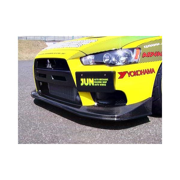 メーカー：JUN AUTO MECHANIC　田中工業商品：フロントリップスポイラー品番：8001M-M001材質：綾織りカーボン（クリアゲルコート仕上げ）※FRP製は未塗装定価\46.000(税抜き)⇒特価になります。状態：新品未使用【オ...