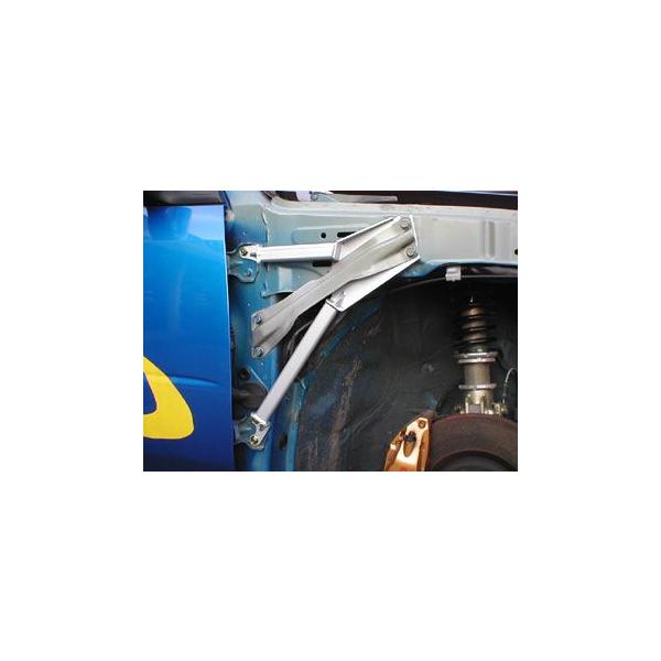 メーカー：カーステーション マルシェ　MARCHEブランド：ジェイスピード　J-SPEED商品：スーパー筋金くん（左右１台分）状態：新品未使用■適合車種車種：インプレッサ　IMPREZA型式：GD系※フェンダー脱着不要■納期在庫ある場合は商...