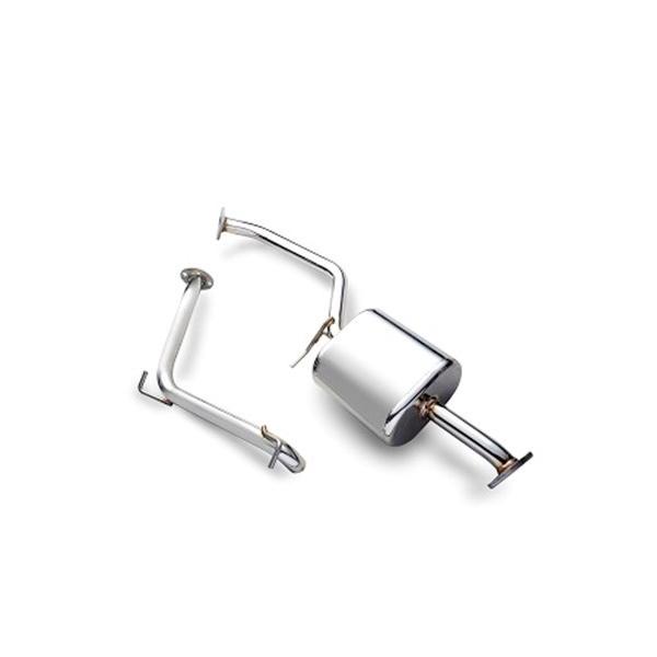 メーカー：（株）セキハラブランド：サクソンレーシング　SUXON RACING商品：マフラー状態：新品未使用（※車検対応品） 【商品データ】品番：JIM-174センター径：45φリア径：50φテール形状：ダウンテール構成：センターピース＆リ...