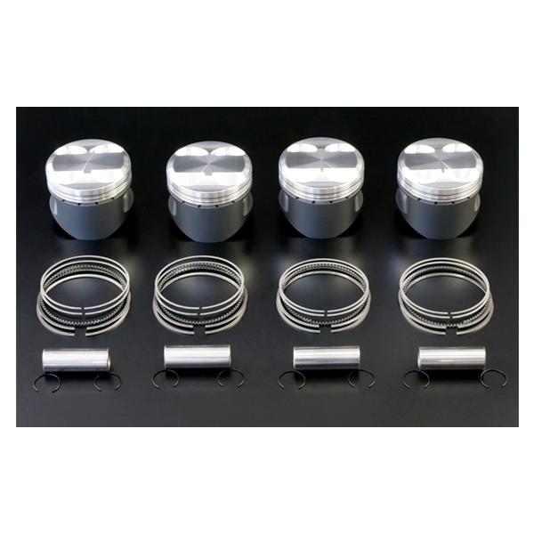 メーカー：トダレーシング　TODA RACING商品：O/Hピストンキット品番：13030-B16-G00状態：新品未使用【ピストンデータ】〇B16A排気量：1615ccクラウン部容積※1：4.8cc/4.8cc突出量※2：±0mm参考圧縮...
