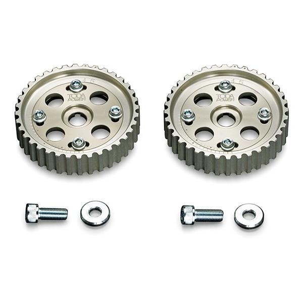 メーカー：戸田レーシング　TODA RACING商品：フリーアジャスティングカムプーリー（IN＆EX１台分）材質：オール超超ジュラルミンA-7075材品番：14211-4AG-001x2状態：新品未使用■適合車種車種：カローラレビン/スプリ...