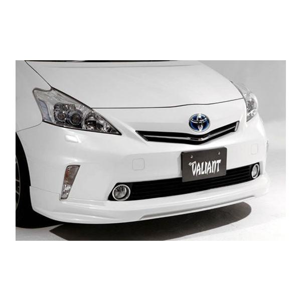 メーカー：ガレージベリー　Garage Vary商品：フロントリップスポイラー材質：ウレタン（未塗装）状態：新品未使用■適合車種車種：40プリウス アルファ　PRIUS α型式：DAA-ZVW40/ZVW41年式：前期　2011/05〜20...