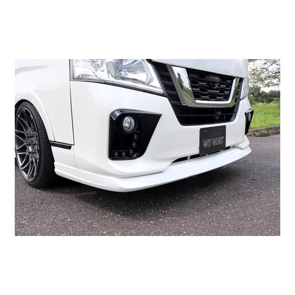 メーカー：ガレージベリー　Garage Varyブランド：ヴァリアント　VALIANT商品：フロントリップスポイラー材質：ウレタン（未塗装）状態：新品未使用■適合車種車種：NV350 キャラバン　CARAVAN型式：E26年式：中期　201...