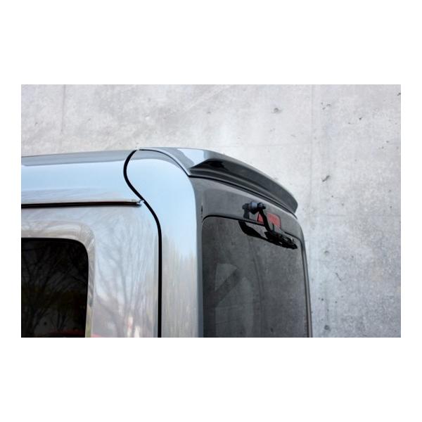 メーカー：ガレージベリー　Garage Varyブランド：ヴァリトン　VALIANT商品：リアルーフスポイラー出幅：約50mm材質：ウレタン（未塗装）状態：新品未使用■適合車種車種：エヌバン　N-VAN型式：JJ1/JJ2年式：2018/0...