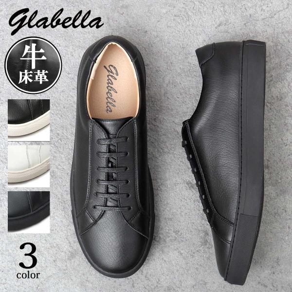【発売日：2024年10月11日】■商品名glabella ビジネススニーカー■カラーブラック / ホワイト / ブラック-A■サイズS：25.0-25.5cmM：26.0-26.5cmL:27.0-27.5cm■素材アッパー：スプリットレ...
