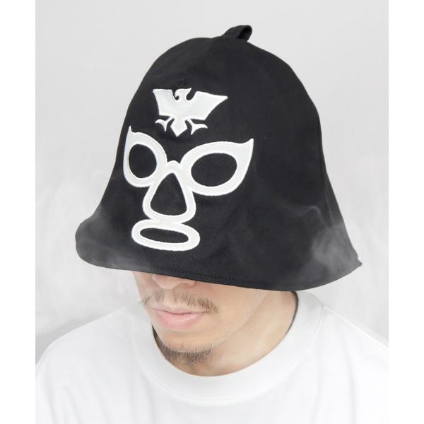 【発売日：2026年01月27日】■商品名ショッカー サウナハット■カラーブラック■サイズフリーサイズ裾幅：約38.5cm高さ：約25.0cm※メジャーでの採寸となりますので多少の誤差が生じる場合がございます。予めご了承ください。■重量約9...