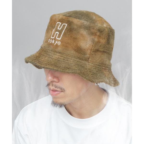 【発売日：2026年01月22日】■商品名H Tokyo サウナハット■カラーブラウン■サイズフリーサイズ頭周り：約62.0cm裾幅：約37.0cm高さ：約10.5cmつば：約6.0cm※メジャーでの採寸となりますので多少の誤差が生じる場合...