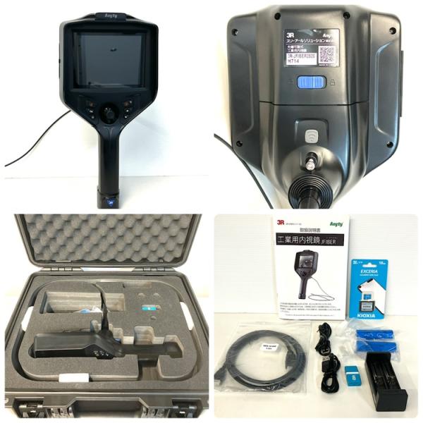 ■管理番号：2200000091862■メーカー：【未使用】3R/スリーアール 3R-JFIBER2820 カメラ スコープ 内視鏡 ライト付 2m φ2.8mm 先端可動式工業用内視鏡 Anyty エニティ ●91862■型番：3R-JF...