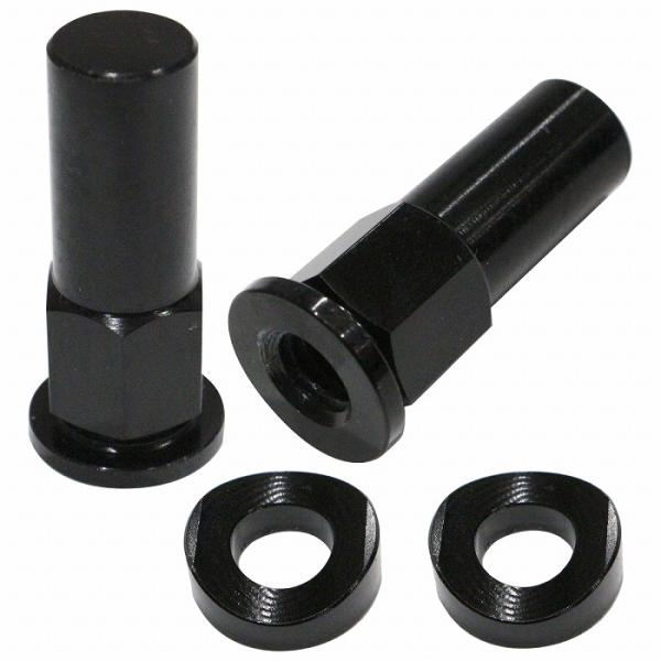 ◆セット内容リムロックナット 2本セット◆カラー：ブラック◆参考適合車種[HONDA]CRF50F XR50R CRF70 CRF100 CRF125 CR125R CR250R CRF250R CRF450RCRF250X CRF250R...