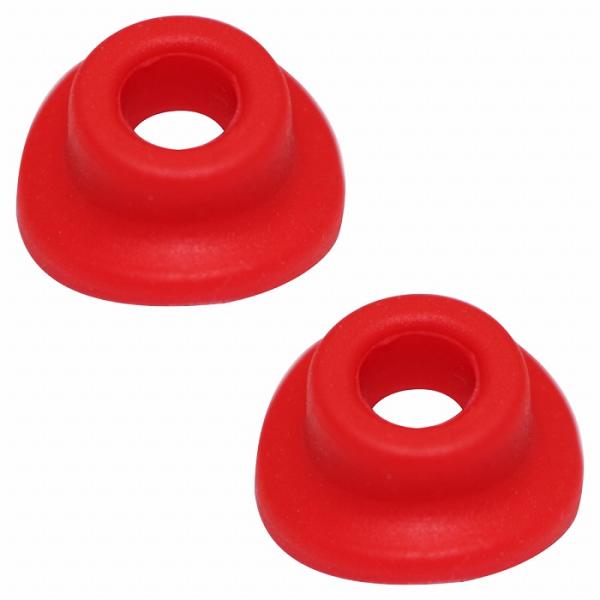 バルブのナットは、チューブずれでバルブ根元からのパンクの原因となる場合があります。エアバルブマッドガードを取り付けることにより、バルブがフリーな状態になり負荷が軽減され、パンクを防止するアイテムです！【ゴム製】空気圧を下げて走行した場合など...