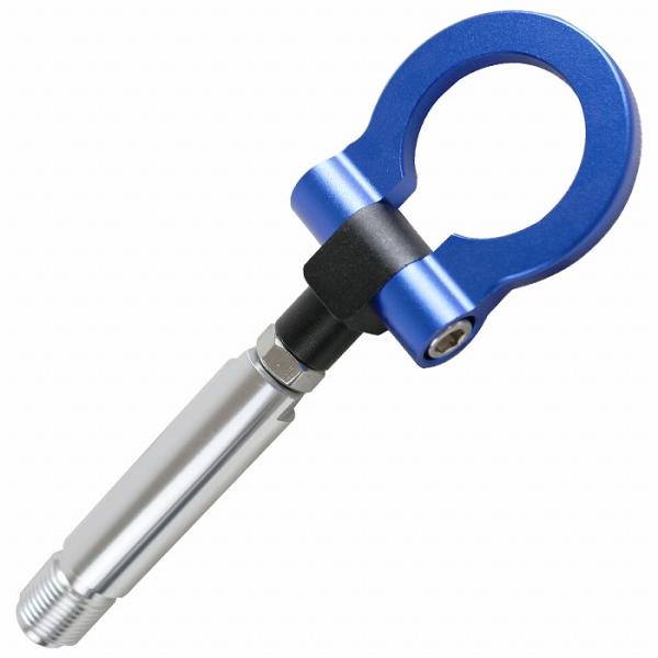 バンパーのフック用ネジ穴に取り付ける汎用牽引フックです。装着することでレーシングカーのような外観になります。また、単なるドレスアップパーツとしてだけでなく、雪道のスタックや故障車の牽引などにとても役立ちます！【角度調整が可能】※フック部分は...