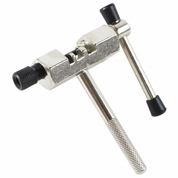 自転車のチェーンの取り外し・取り付けや、分解が簡単に行える専用工具です。7-10速チェーンまで対応しております。コンパクトサイズなので持ち運びにも便利です。【セット内容】自転車用チェーンカッター　 1点【サイズ（約）】ハンドル：7.3cm／...