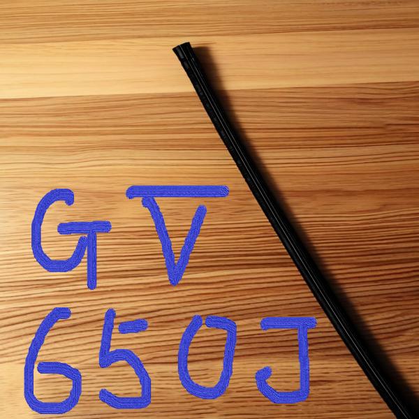 トヨタ ヴォクシー AZR65G TOYOTA VOXY / シフト 協栄製作所 SHIFT グラファイトワイパーラバー graphite wiper rubber (フロント 運転席 RH 右側) GV650J 8mm幅650mm用 1本...