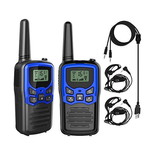 2台セットブルー/ブルー/-・Color:2台セットブルー・パッケージ個数:1・LCDディスプレイ: LCDバックライトディスプレイが便利に使います。内蔵されたLEDトーチは2種類のフラッシュとして、緊急時にSOSライトを構成することができ...