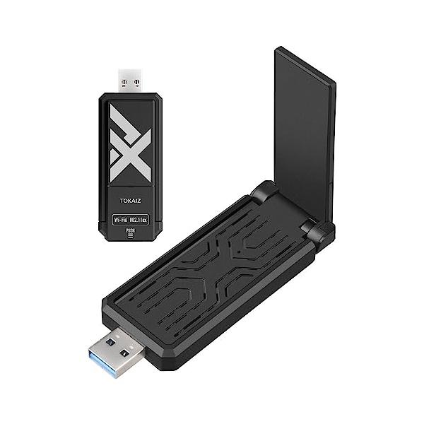 小型・最新のWi-Fi6搭載で高速転送Wi-Fi6規格で快適なネット環境を手軽に実現！・電波法適合認証済み安心してご利用いただける信頼性の高い製品！・Windows11/10対応幅広いデバイスで簡単に使用！・5/2.4GHzデュアルバンド対...