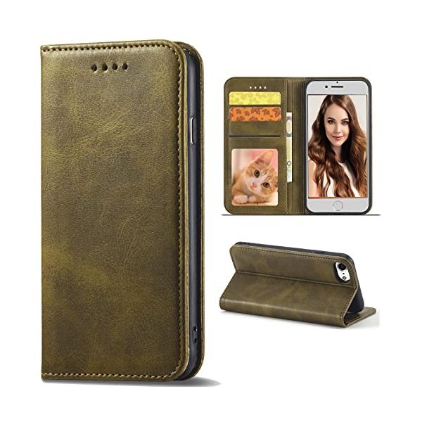 財布型・オリーブグリーン ?For Aquos wish SHG06 SH-M20 For ?AQUOS WISH SHG06・・Size:?For Aquos wish SHG06 SH-M20Color:オリーブグリーン・対応機種: F...