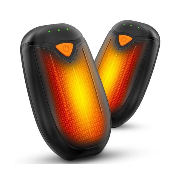 黒/コンパクト/-・Color:黒・3段階温度調節充電式カイロは、3段階の温度調整がです。40〜45℃、45〜50℃、50〜55℃の3つの設定温度で、寒い季節には最適な温度をでき、あなたの手や体を心地よく暖かく保つことができ、寒冷な日々でも...