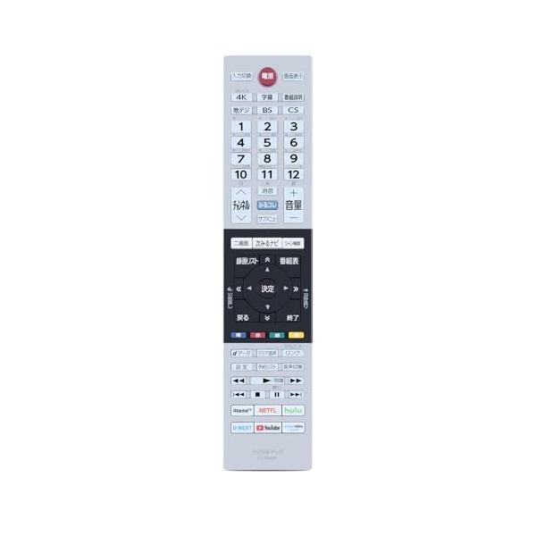 CT-90491/東芝CT-90491/CT-90491・Size:東芝CT-90491Color:CT-90491・パッケージ個数:1・本製品は、TOSHIBA製リモコンの紛失や無反応（無効）などの故障による品、代替品、予備品としてご使用...