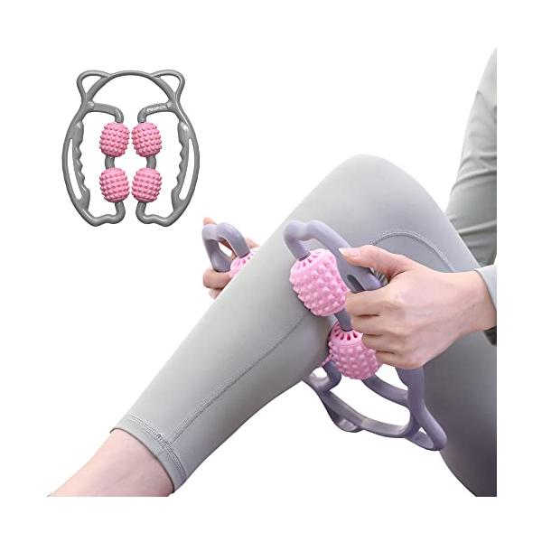 単品/-/-・Color:単品・PROIRON独占協力シリーズ、かわいい猫の足マッサージローラー最新の超かわいいふともも痩せ グッズ、各ローラーには、猫がマッサージをするように、80個の猫の足の形をしたマッサージバンプがあります。・足浮腫み...