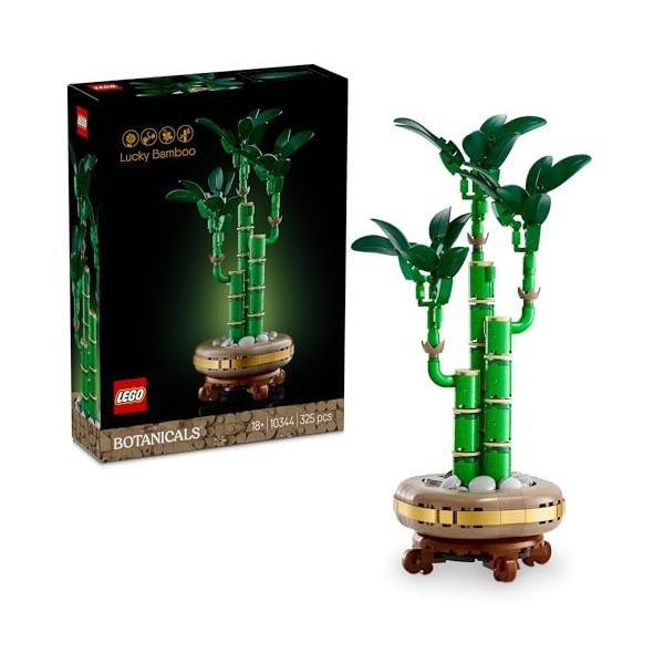 006 ラッキーバンブーマルチカラー/-/10344・Style:006 ラッキーバンブー・パッケージ個数:1・組み立てるホームデコ ? 自然を愛でながらフロー体験を味わえる大人のための組み立てセット・細部までリアルに ? 木目調の台座の上...