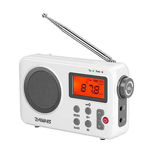 -/-/ZWS-8801・「抜群な受信感度・インジケーターランプ」雑音の少ない、DSPデジタルチューナー。FM/SW用の最長45センチの回転式7段伸縮ロッドアンテナとAM用の内蔵バーアンテナを装備しており、全バンドにおいて高感度に最適な受信...