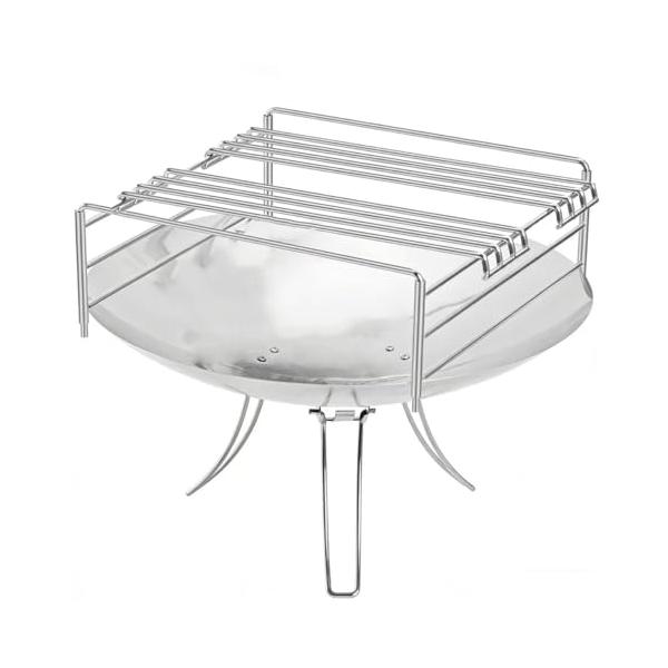 五徳+ロストル/45cm用｜ロストル2枚/ST202308・Color:五徳+ロストルSize:45cm用｜ロストル2枚・簡単な組み立てColeman（コールマン）焚き火台特製のステンレスの五徳、設計は簡潔で実用的です。3段パイプフレーム*...