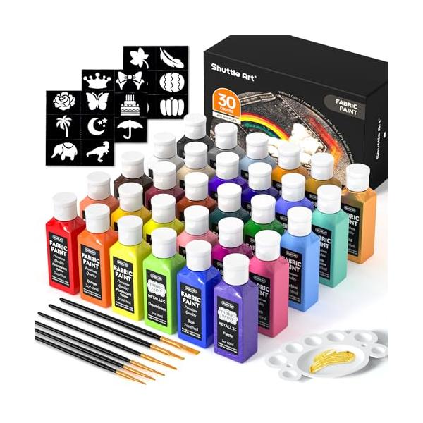 30色/2 Fl Oz (Pack of 30)/SA FP30・Color:30色・パッケージ個数:1・30色布専用絵の具日常よく使われる24色やメタリックカラー６色からなる30色の布用絵の具セットです。内容量：60ml/本です。カラーが...