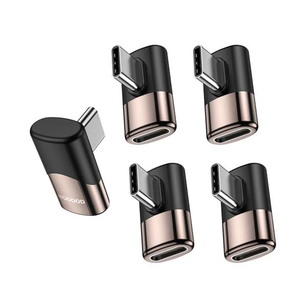 ブラック/5パック/727376795100・Size:5パックColor:ブラック・パッケージ個数:1・オス メス USB Cこのオス メス USB Cまでの高級あえんごうきんヶーシング筐体は耐久性があり、超コンパクトな設計のため、持ち運...