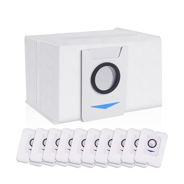 X1 10枚ホワイト/X1 10枚/K2G1U041・Size:X1 10枚・対応機種- ECOVACS (エコバックス) DEEBOT 掃除機 X1 OMNI / X1 Turbo / X1 PLUS /T10/ T10 OMNI/T20...