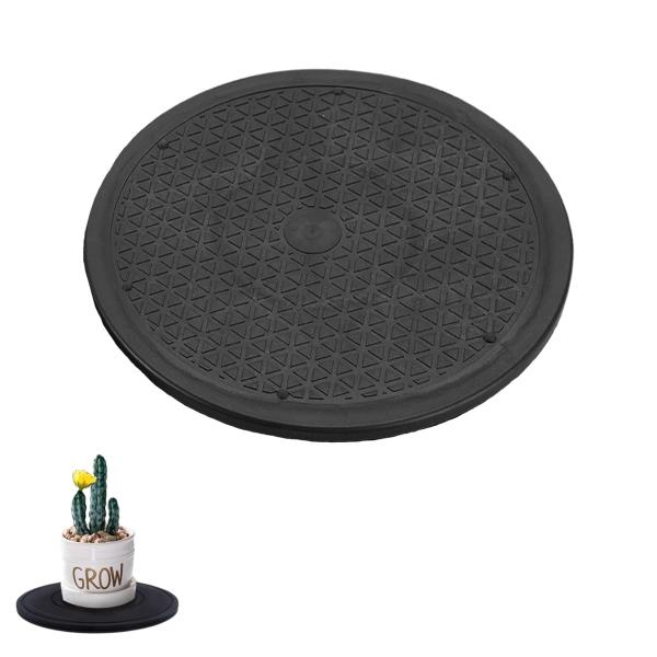 ・ブラック Large ch-822・・Shape:直径25cm・高品質のABSプラスチック製で、最大30kgの重量に耐えます。