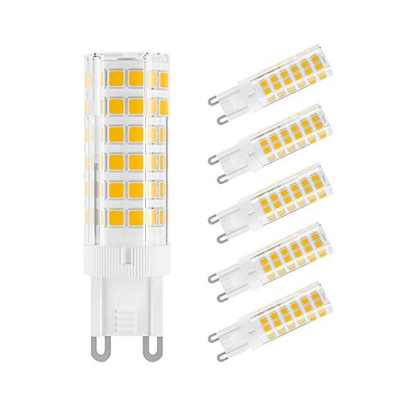 modern電球色/5W/-・Color:電球色Size:5W・パッケージ個数:6・★省エネ：2017年度省エネ法目標基準値達成、50Wのハロゲンランプと比べ、約90%の電気代を節約できます。・★長寿命：使用寿命は約25000時間なので、頻...